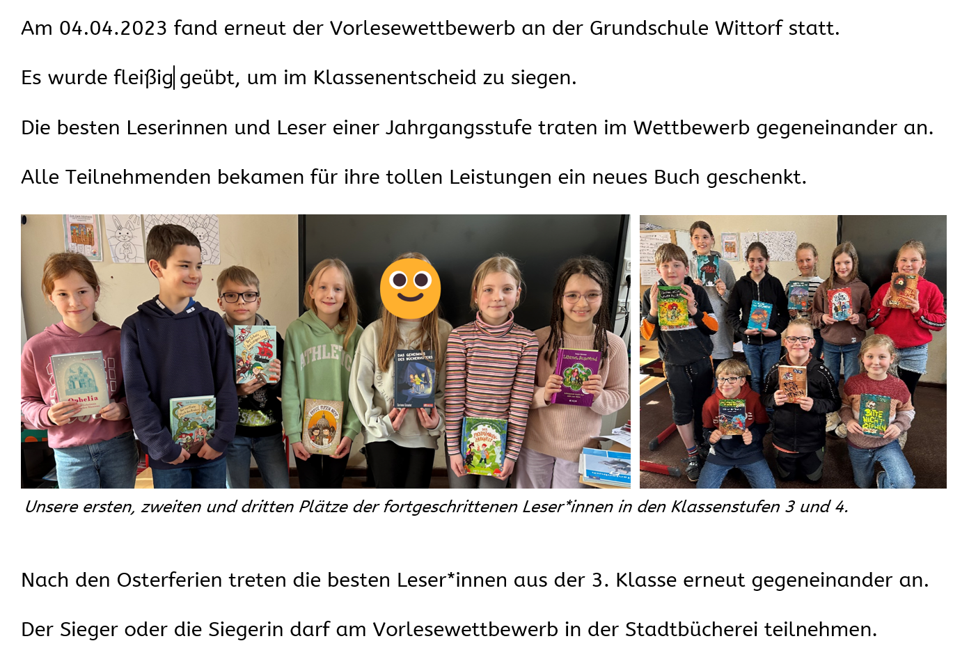 Veranstaltungen - Grundschule Wittorf Neumünster
